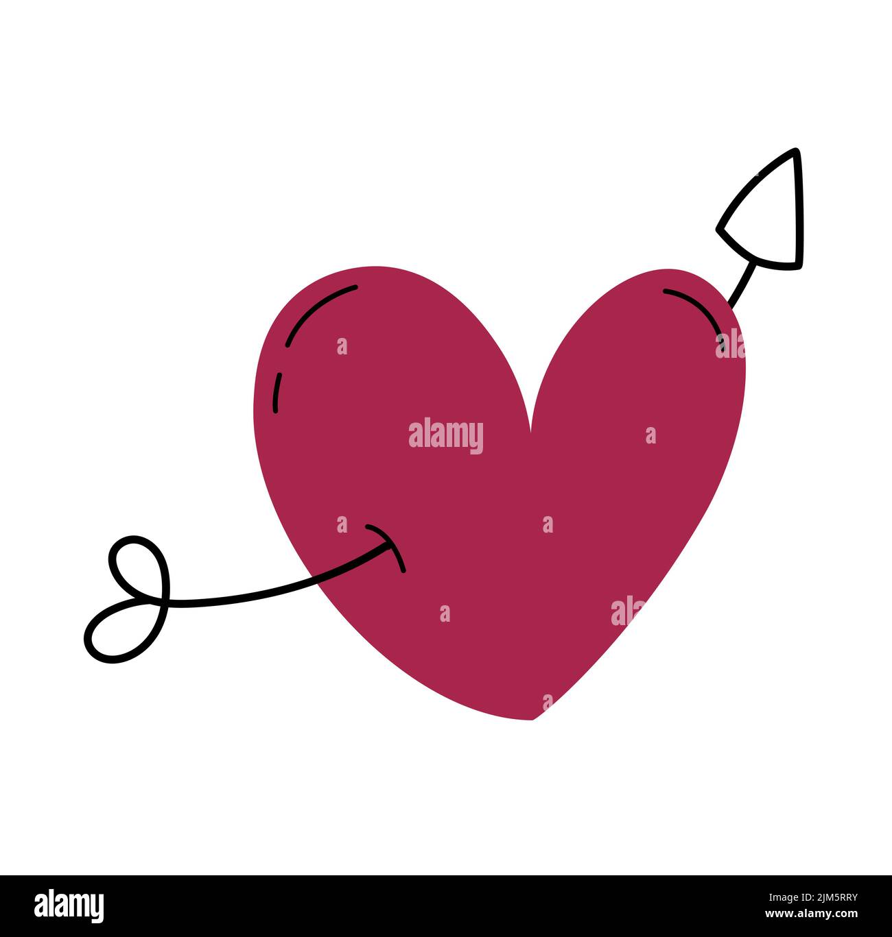 Hand drawn heart Stock Vector Image & Art - Alamy