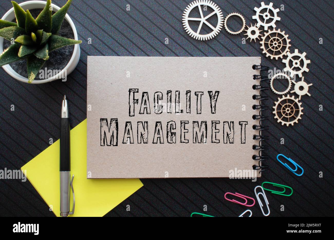 Facility Management Concept. The meeting at the white office table Stock Photo - Alamy