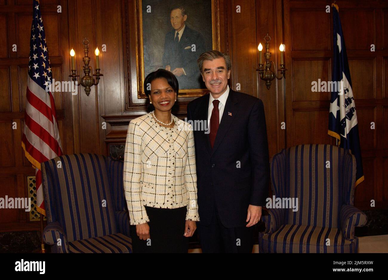 Office of the Secretary - Condoleezza Rice with Secretary Carlos ...