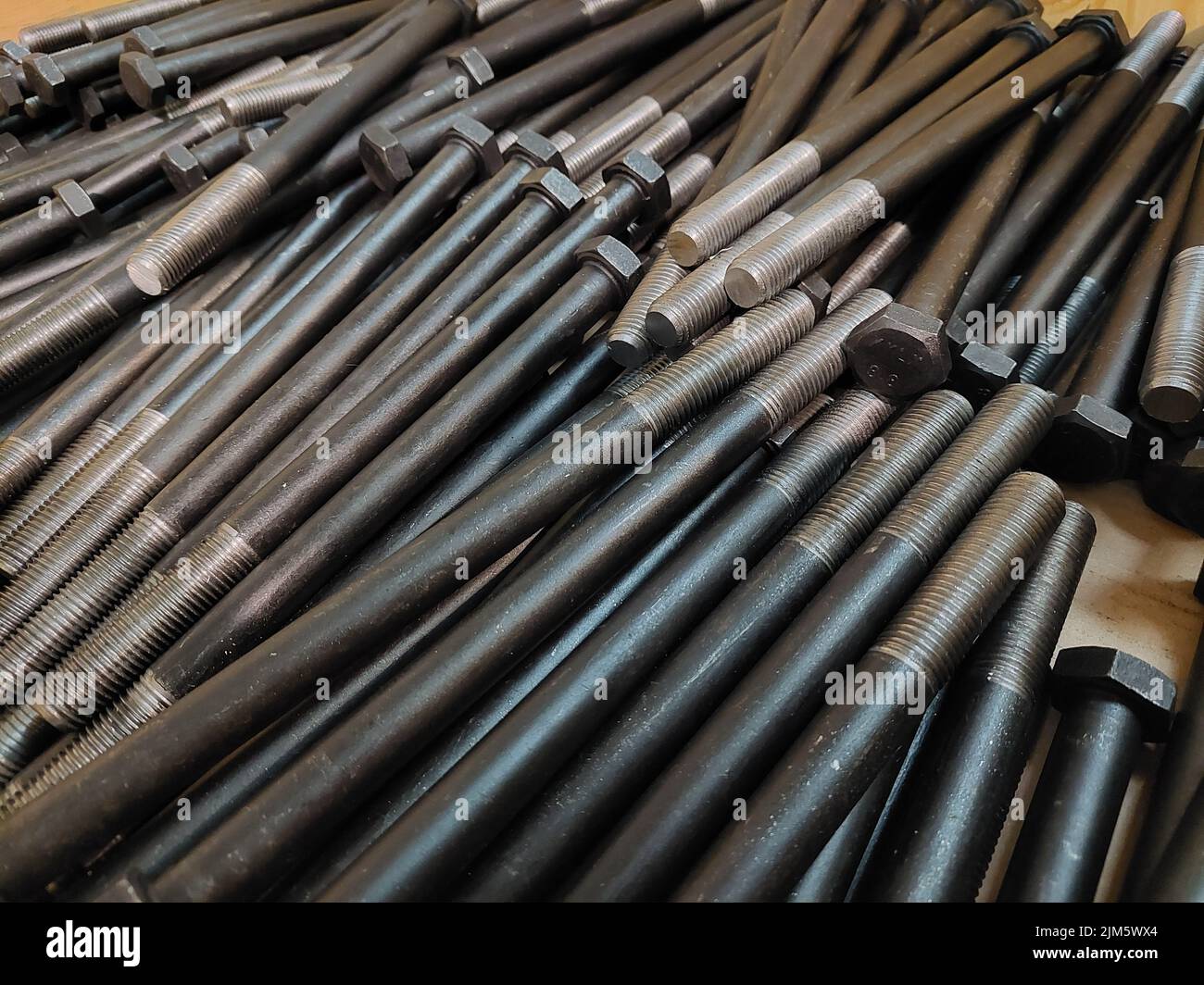 Long thread bolts hi-res stock photography and images - Alamy