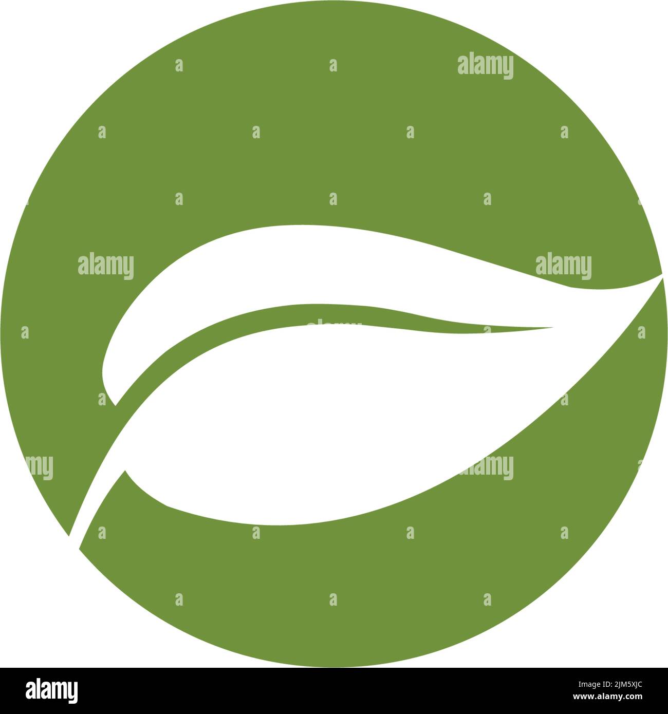 Leaf icon logo design inspiration vector template Stock Vector Image ...