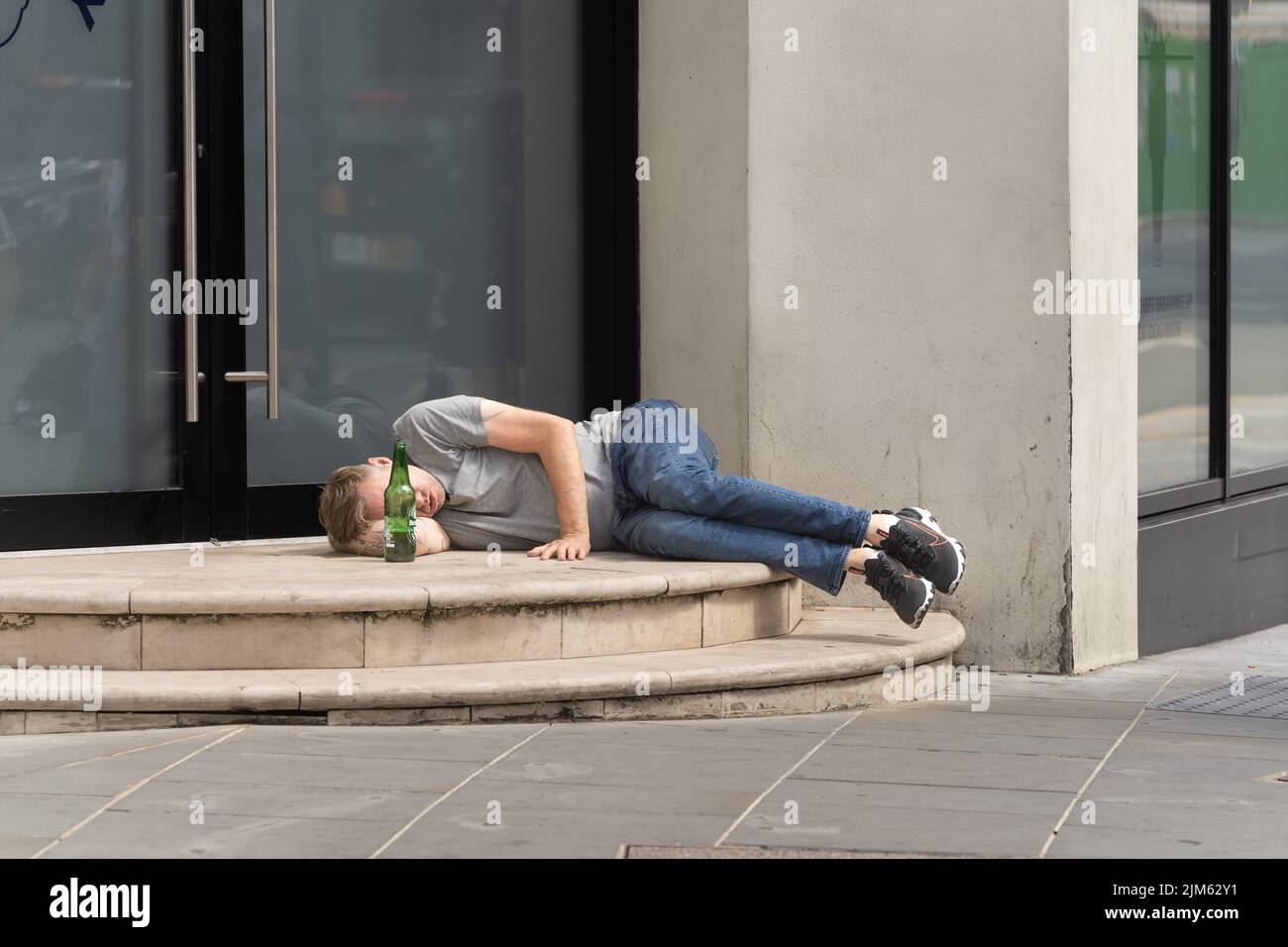 Unconscious drunk hi-res stock photography and images - Alamy