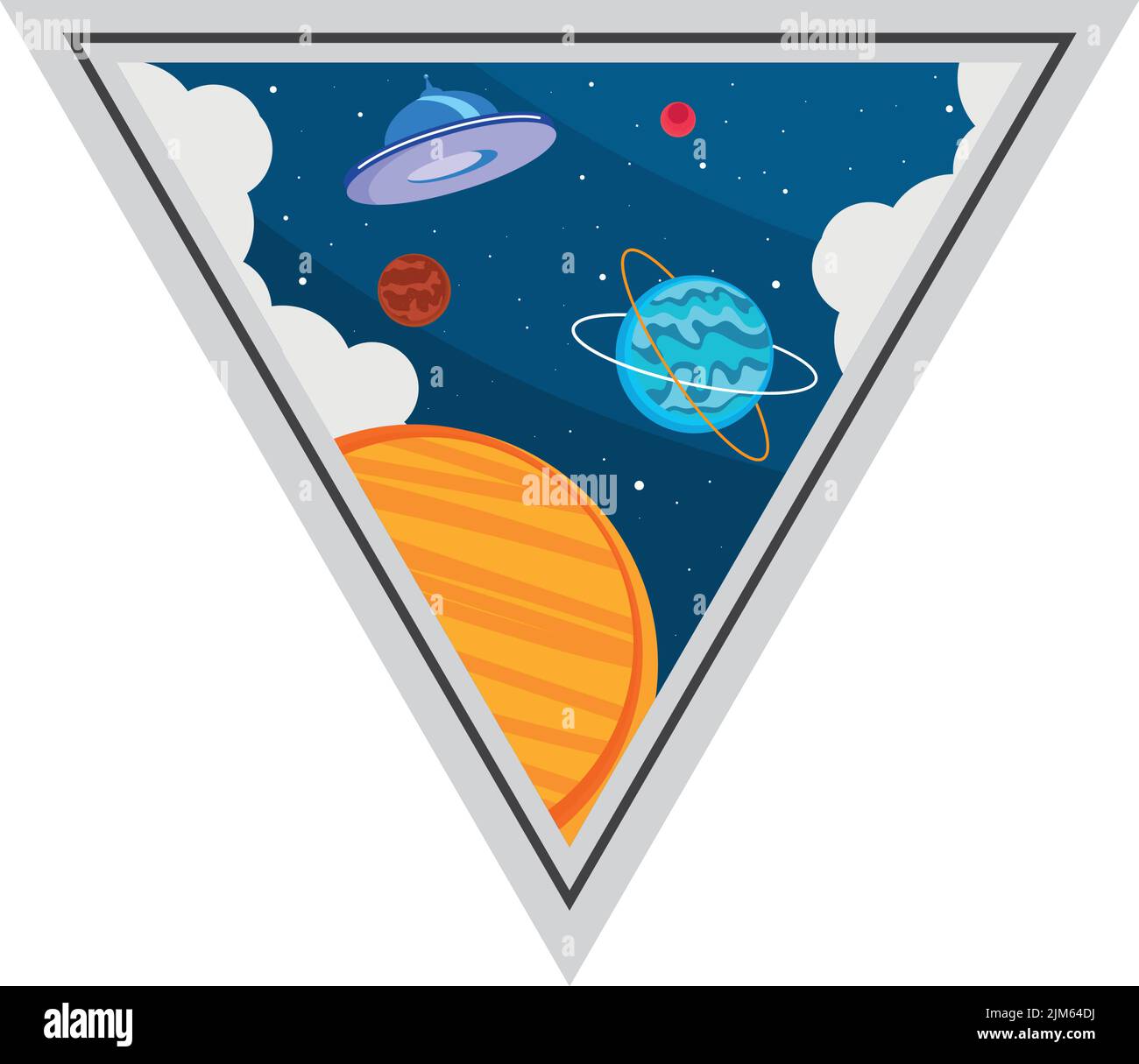 Ufo triangular hi-res stock photography and images - Alamy
