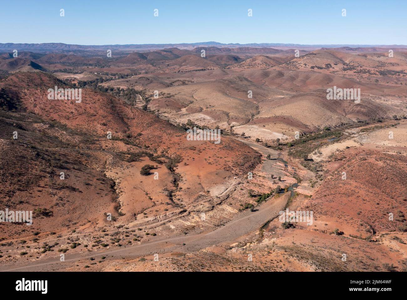 The Elder mountain range in South Australia Stock Photo - Alamy