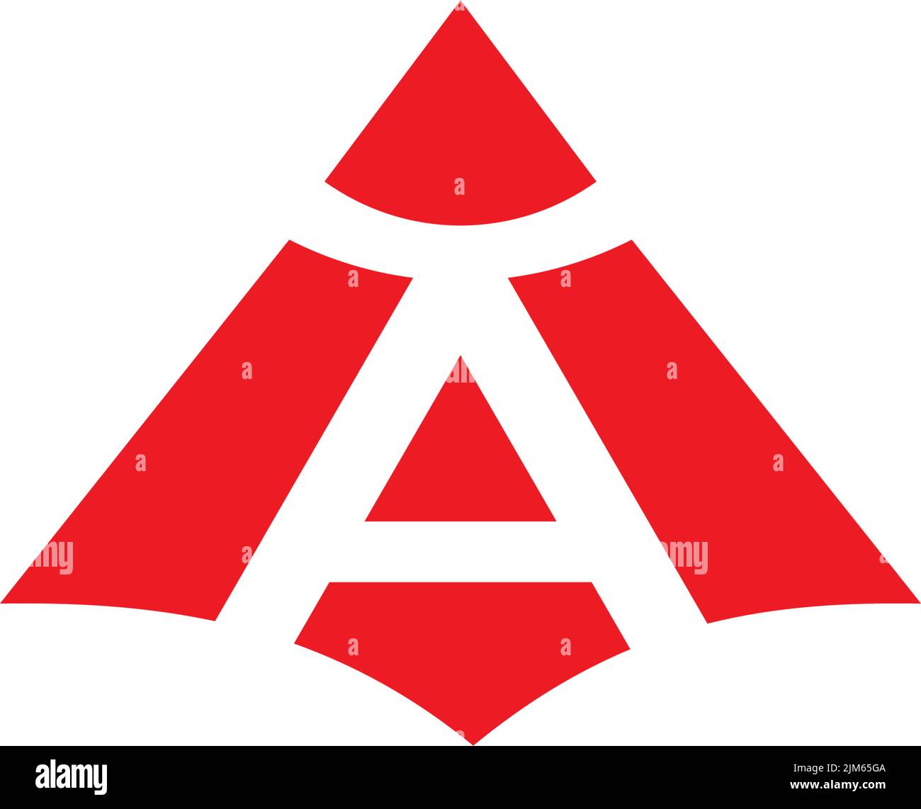 A letter intial logo design inspirartion Stock Vector Image & Art - Alamy