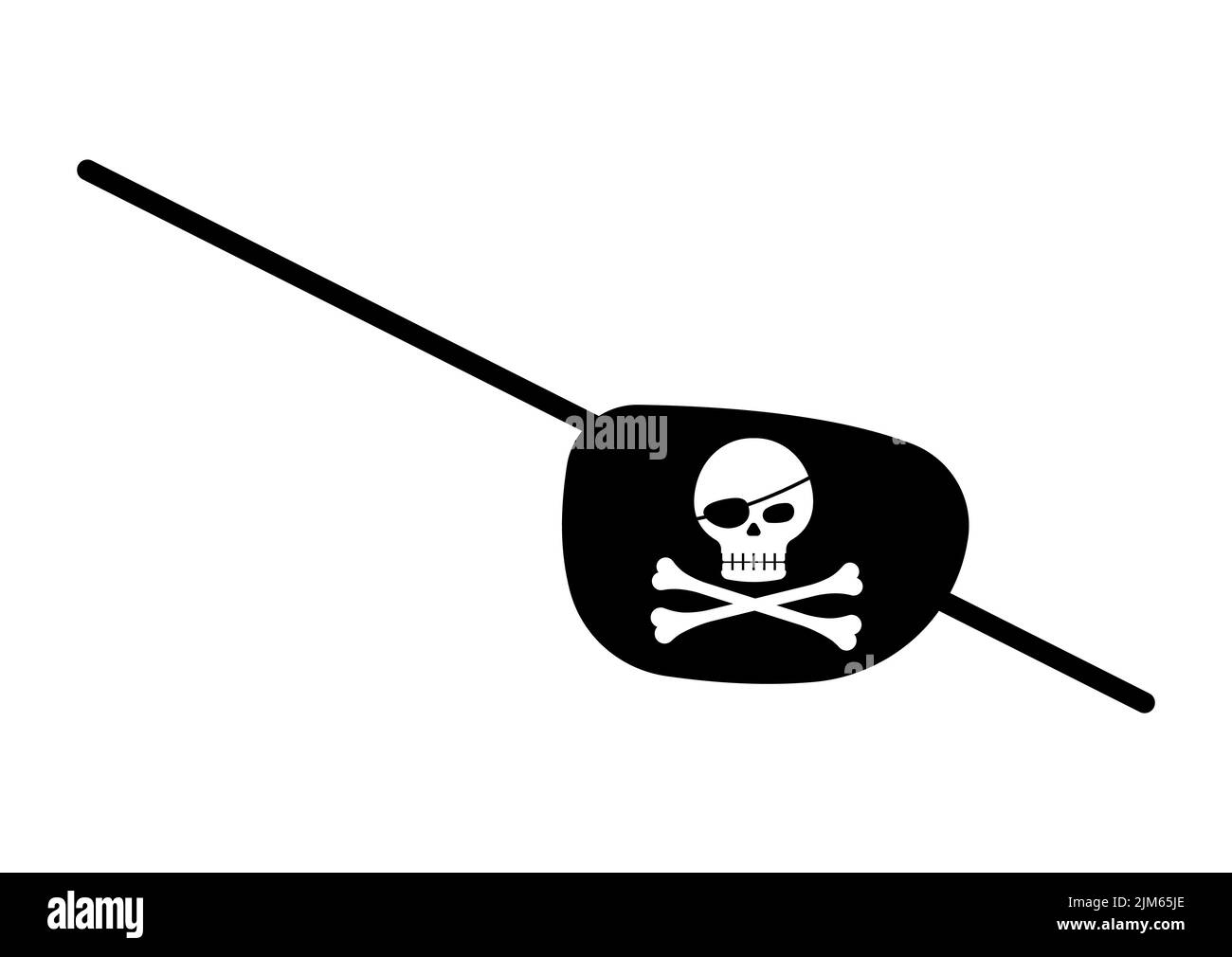Skull crossbones mark danger Stock Vector Images - Alamy