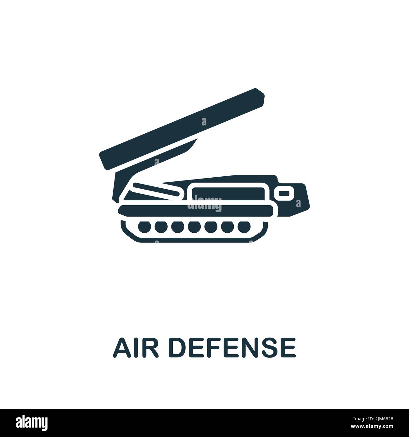 Air Defense icon. Monochrome simple line Weapon icon for templates, web ...