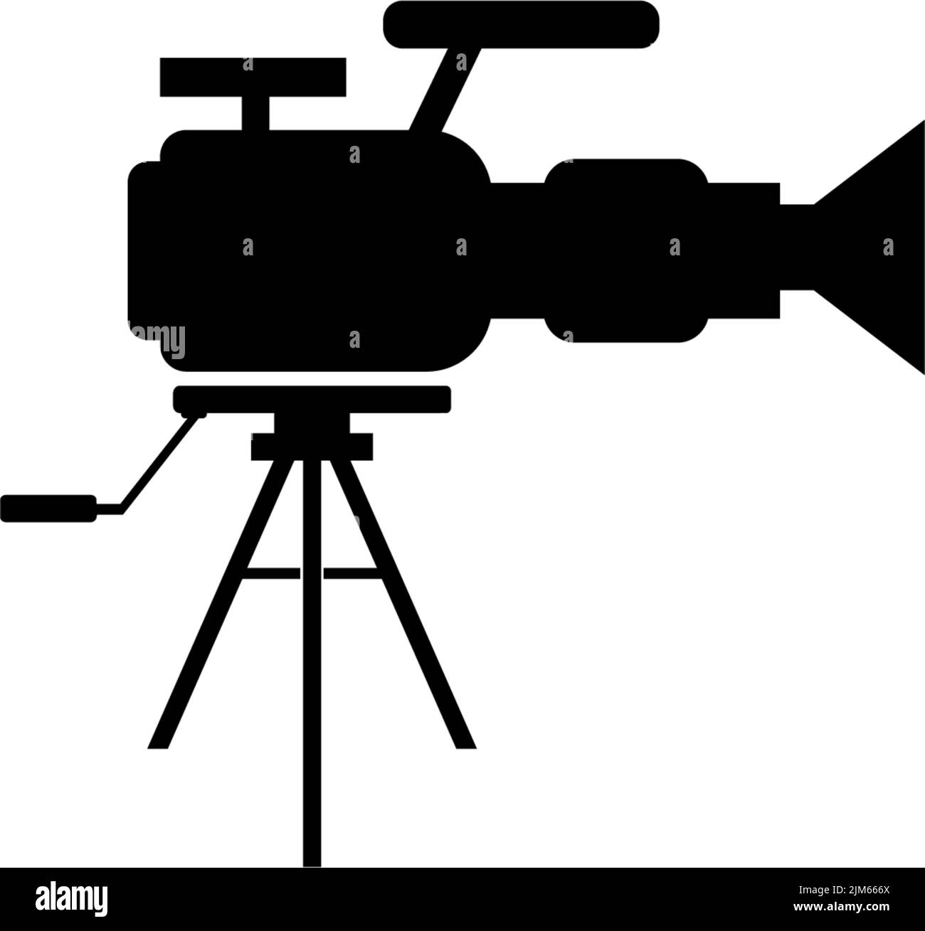 vector shooting video icon logo illustration design Stock Vector Image ...
