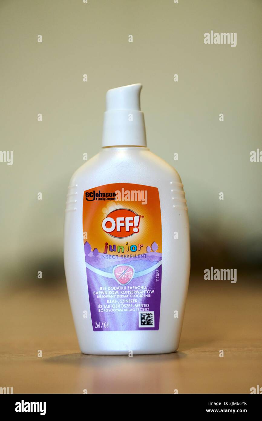 Insect repellent spray container hi-res stock photography and images ...