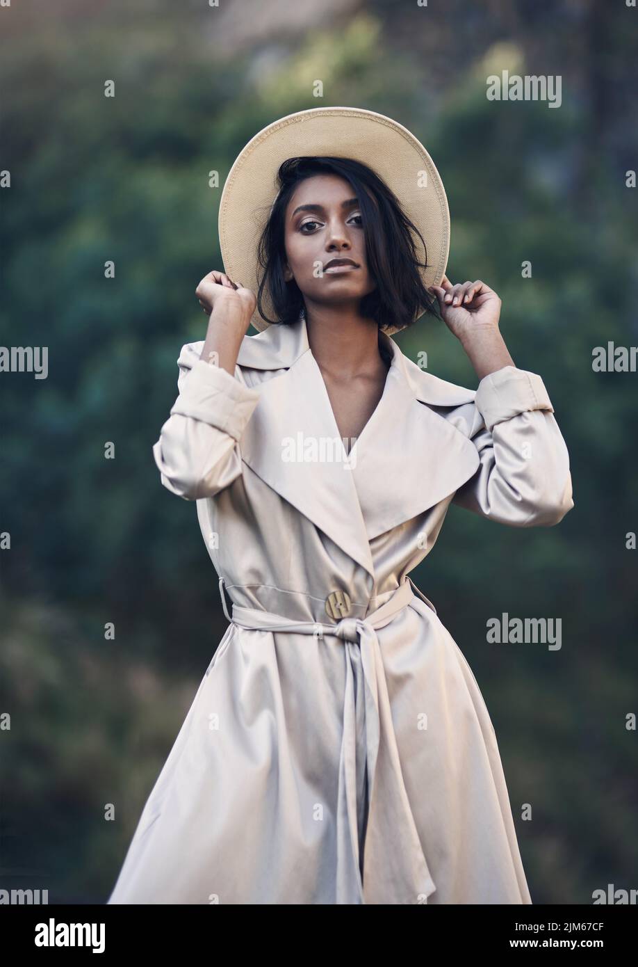 Modern indian female model hi-res stock photography and images - Alamy