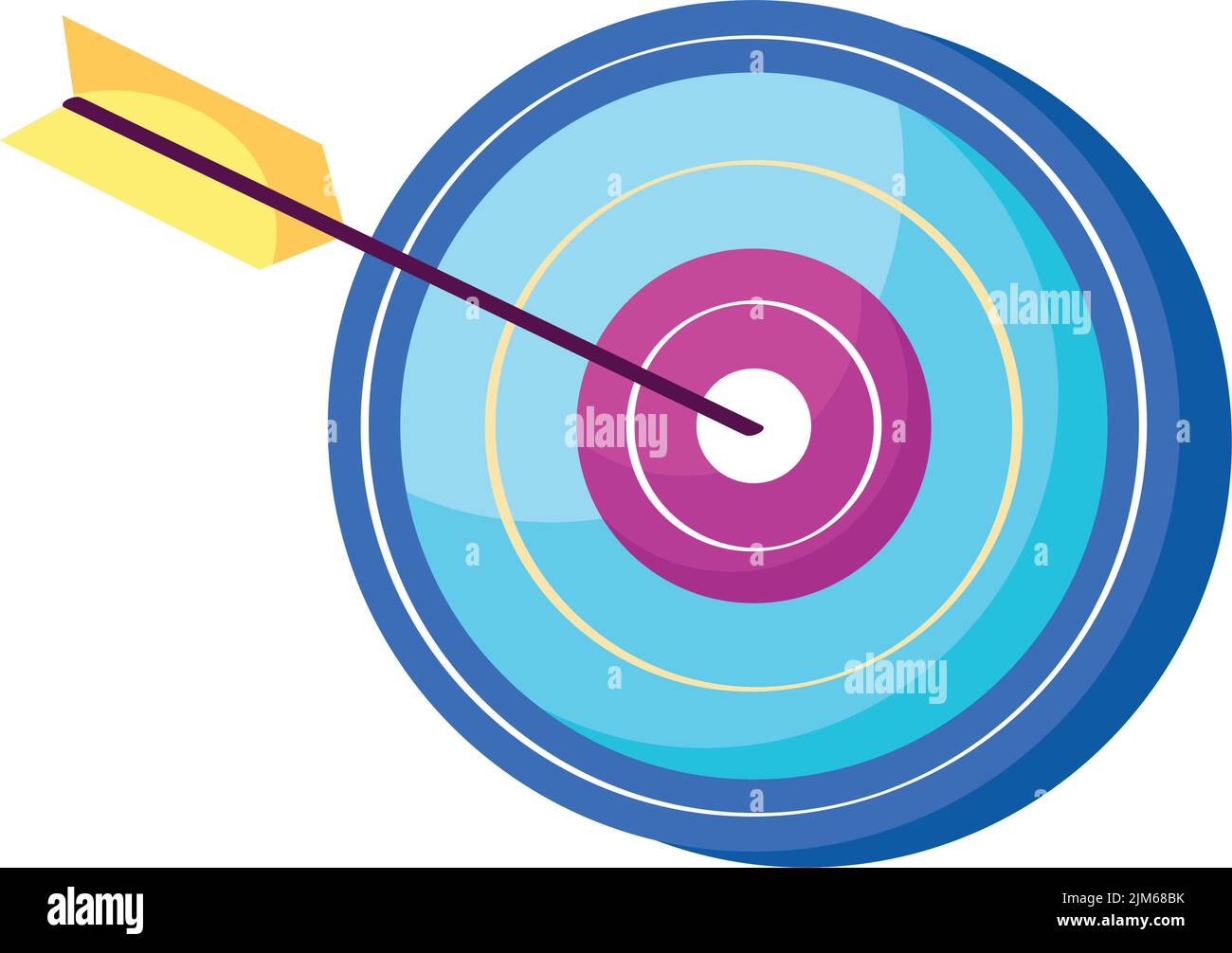 target and arrow Stock Vector Image & Art - Alamy