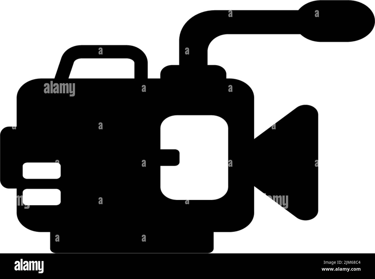 vector shooting video icon logo illustration design Stock Vector Image ...