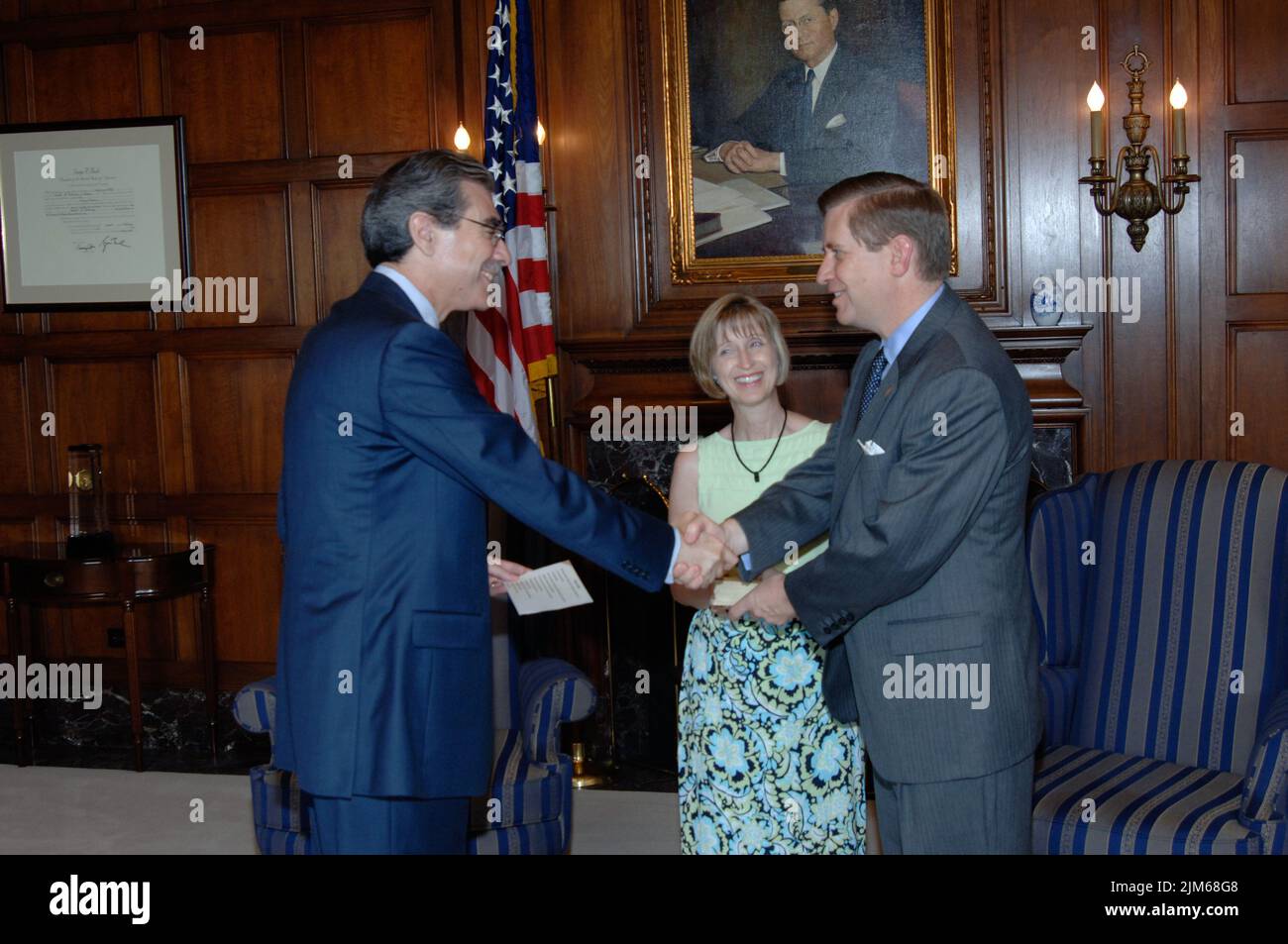 Office of the Deputy Secretary - Swearing- In Dr. David Sampson Stock ...