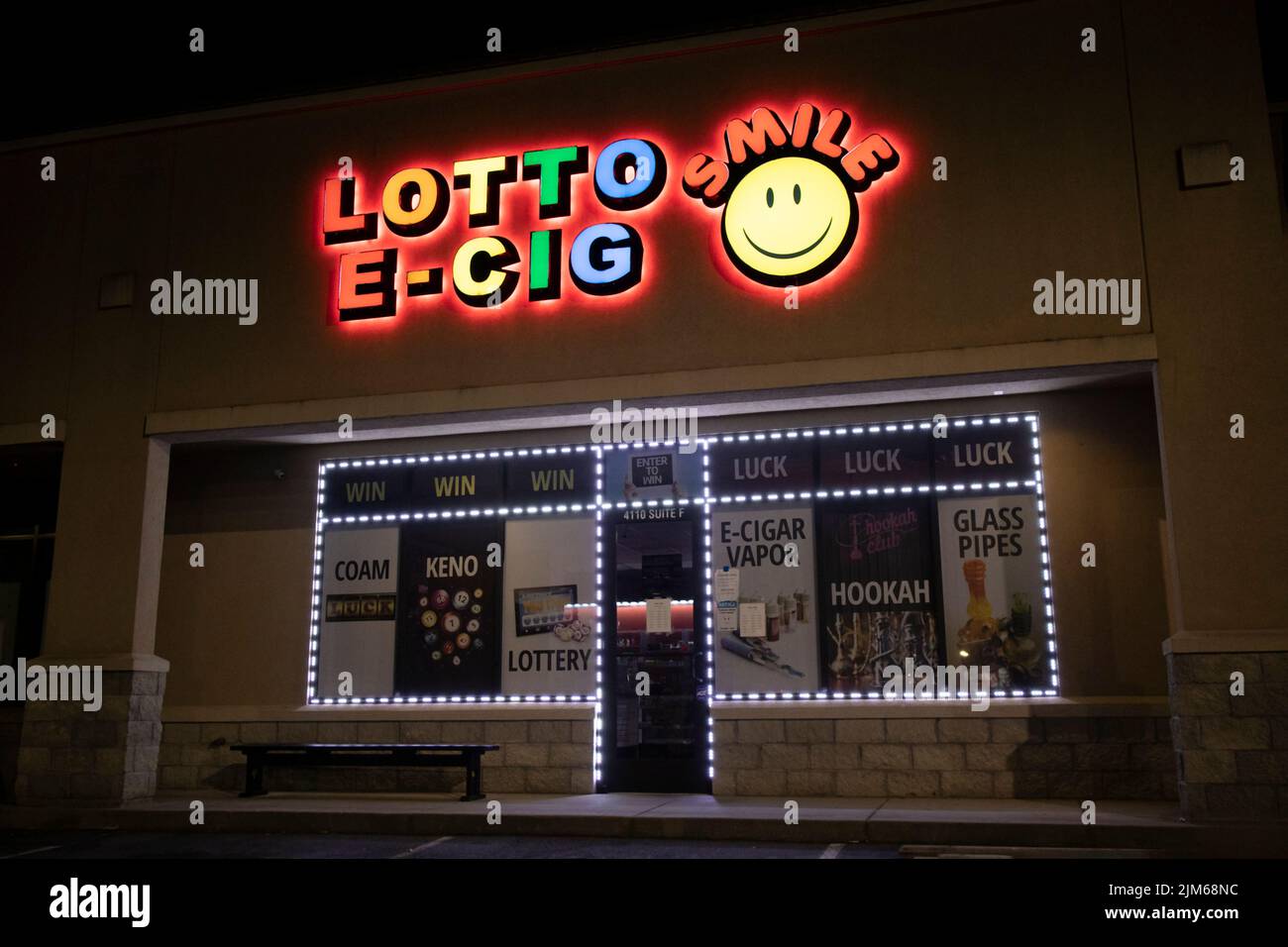 Neon light background for logo hi-res stock photography and images - Alamy