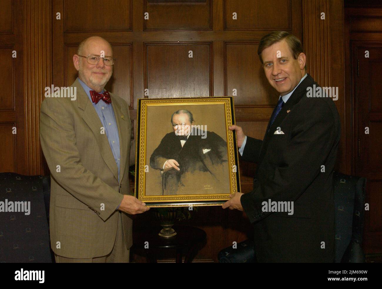 Office of the Deputy Secretary - Presentation of A Churchill Portrait ...