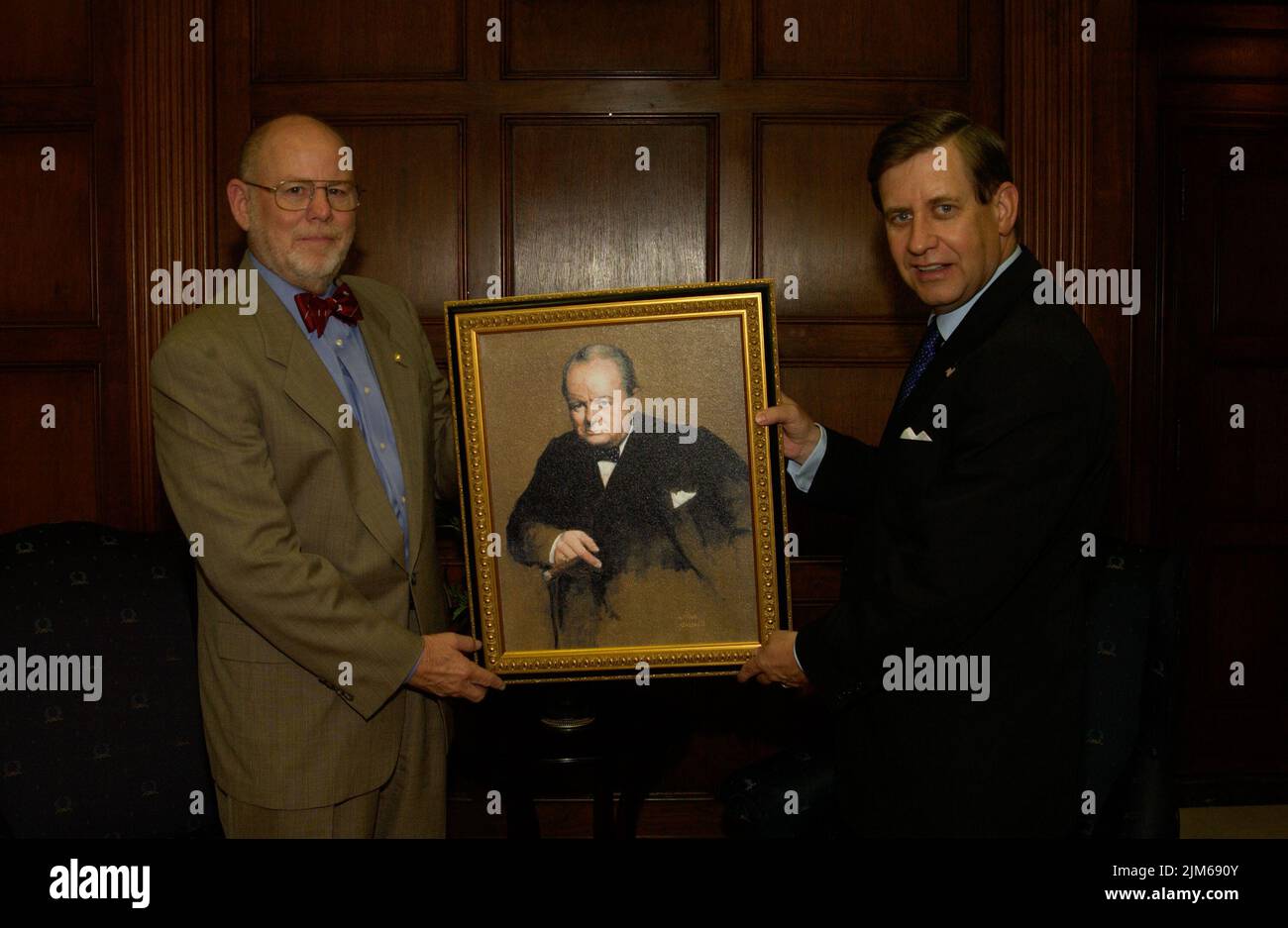Office of the Deputy Secretary - Presentation of A Churchill Portrait ...