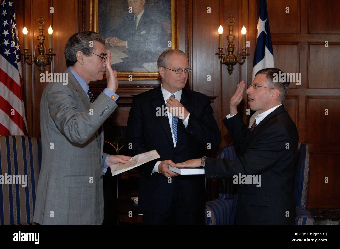 Office of the Secretary - Swearing-In Bill Jeffrey Stock Photo - Alamy