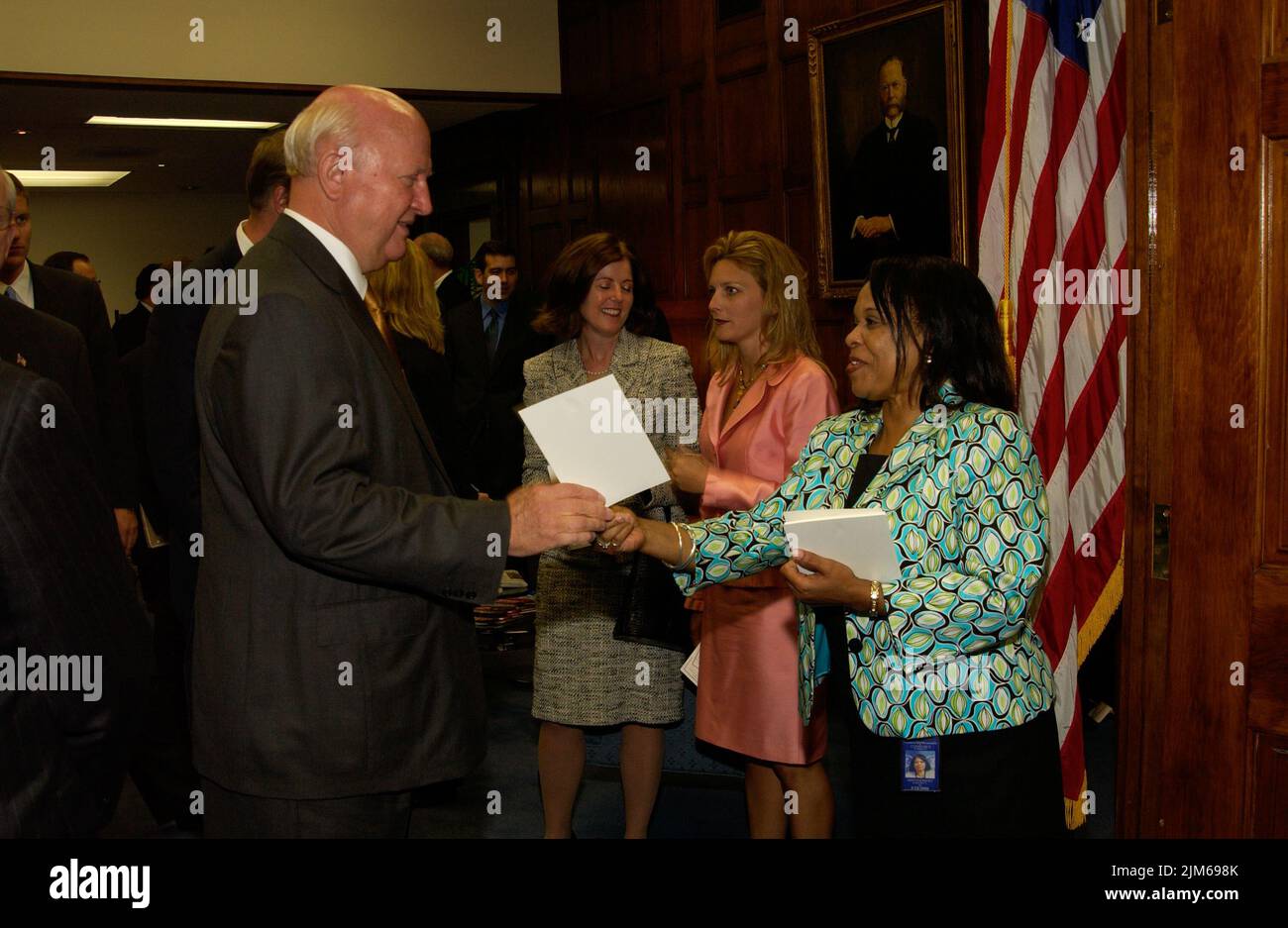 Office of the Deputy Secretary - Swearing- In David Sampson Stock Photo ...