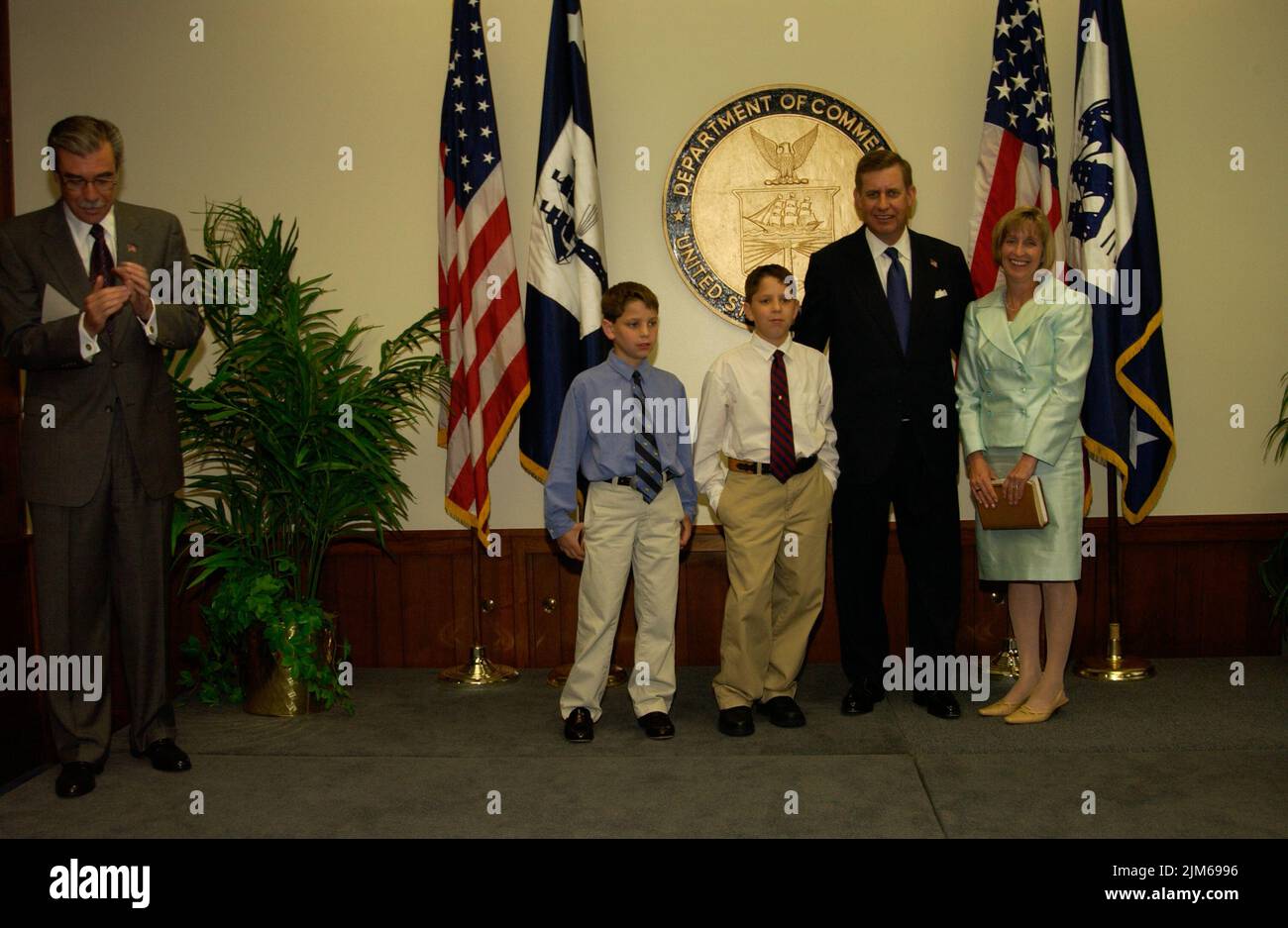 Office of the Deputy Secretary - Swearing- In David Sampson Stock Photo ...