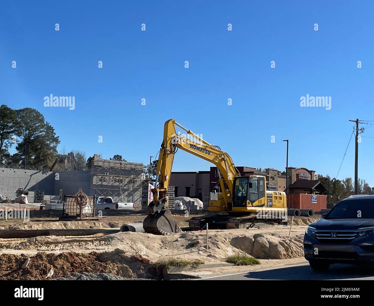 Construction digger machinery hi-res stock photography and images - Alamy
