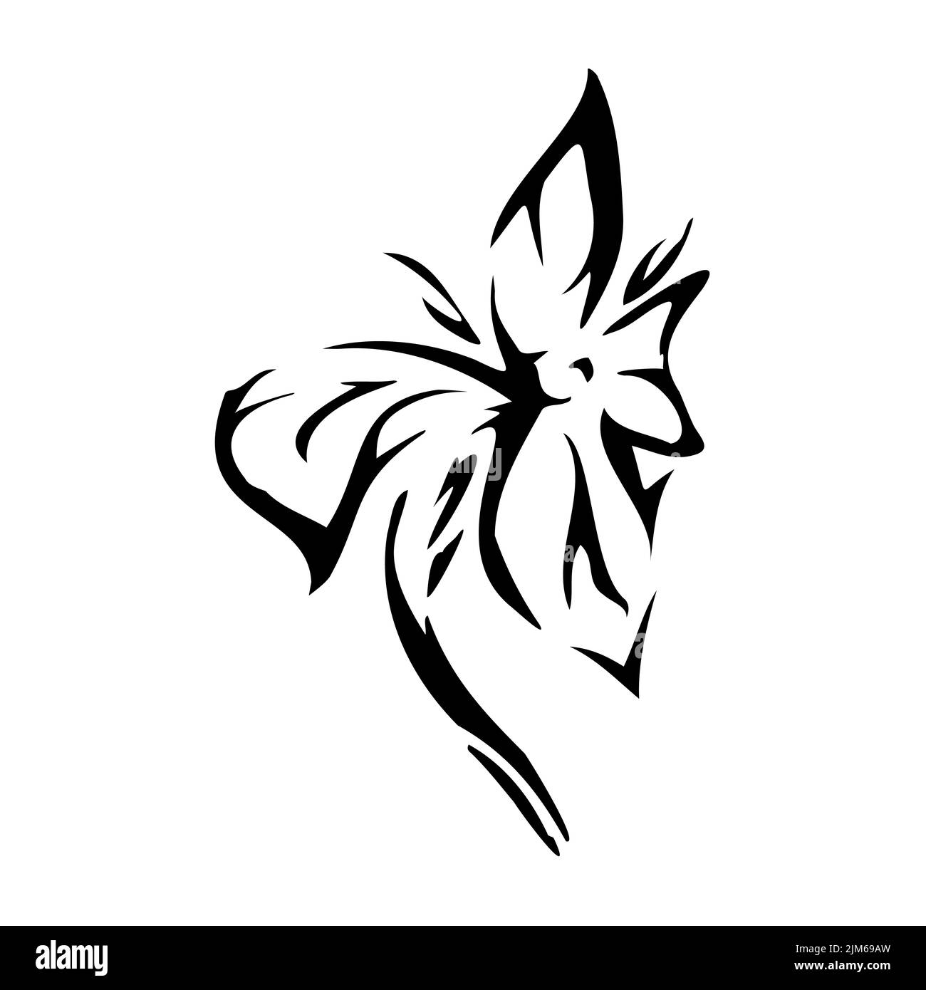 Petal form Black and White Stock Photos & Images - Alamy