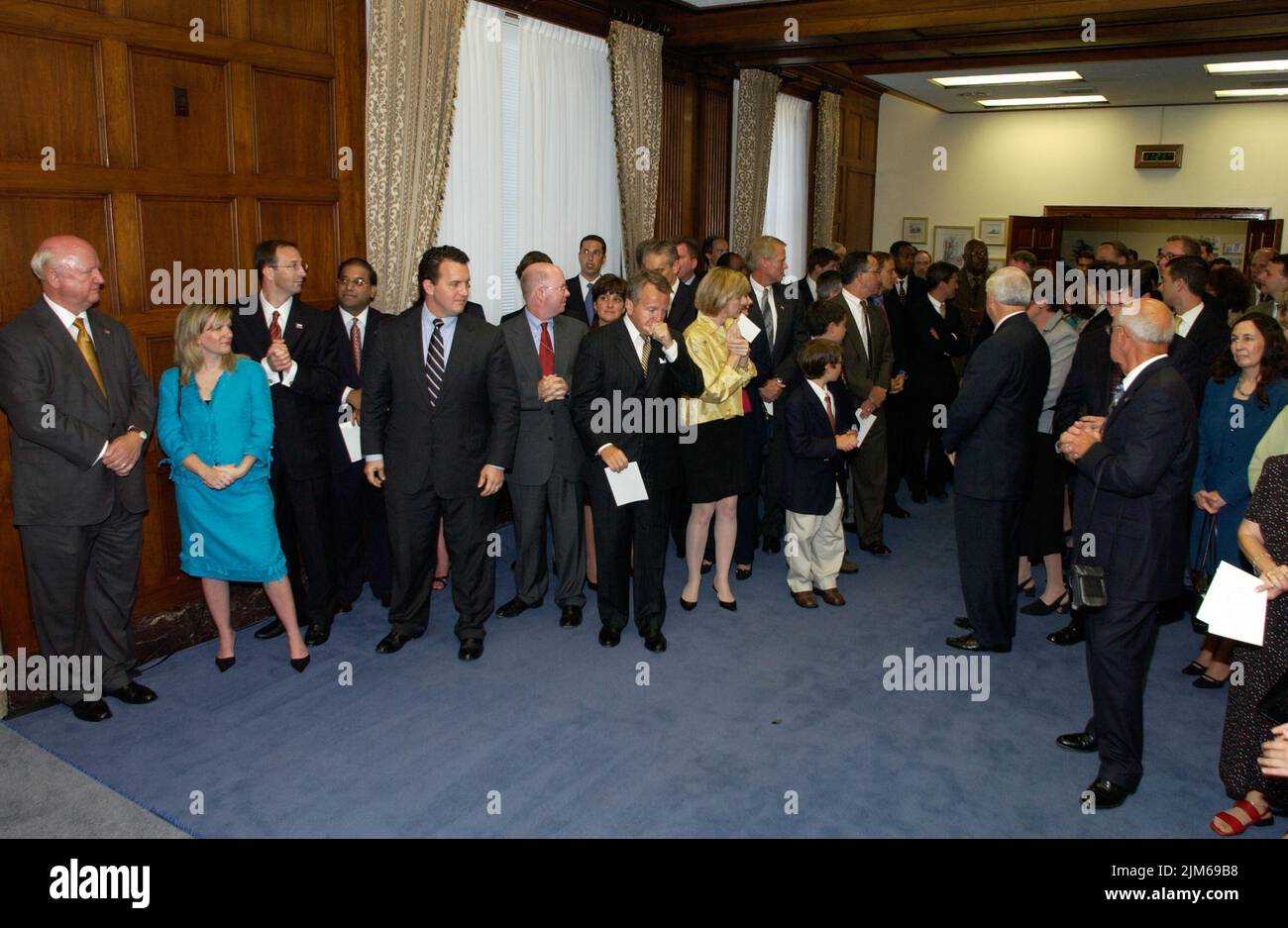 Office of the Deputy Secretary - Swearing- In David Sampson Stock Photo ...
