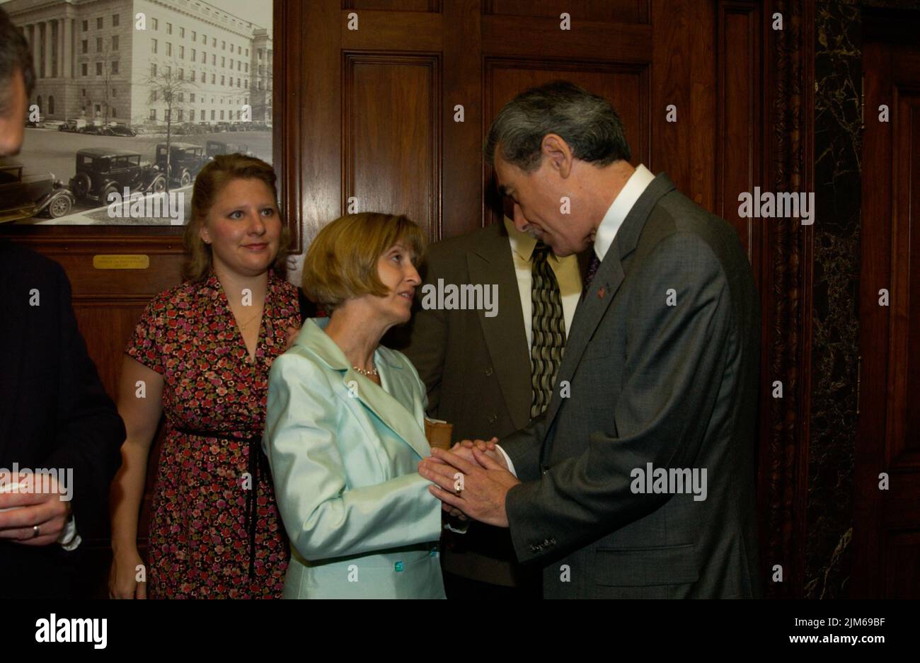 Office of the Deputy Secretary - Swearing- In David Sampson Stock Photo ...