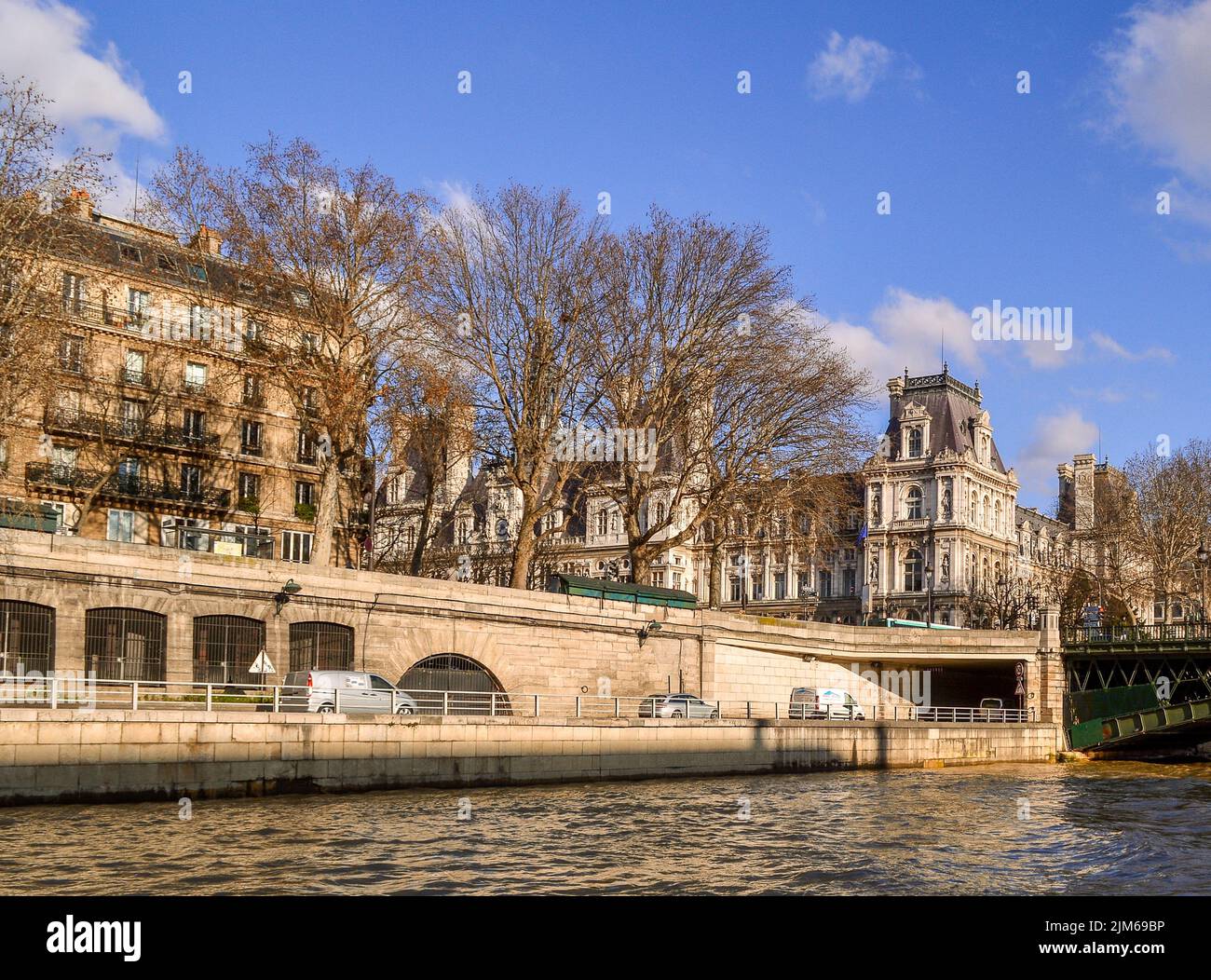 The Seine is a 777-kilometre-long river in northern France Stock Photo ...