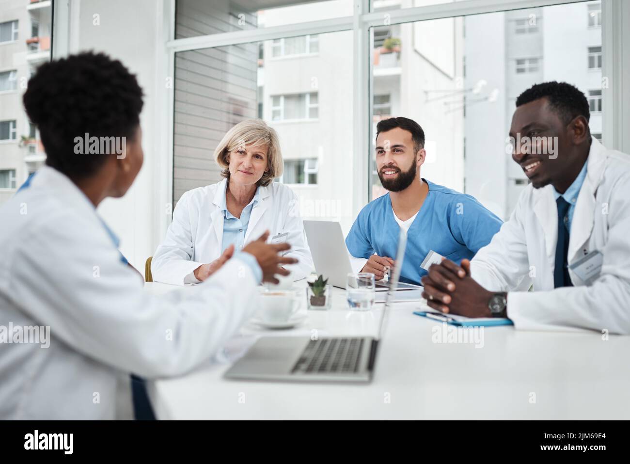 They each have their expertise to share. a group of medical ...