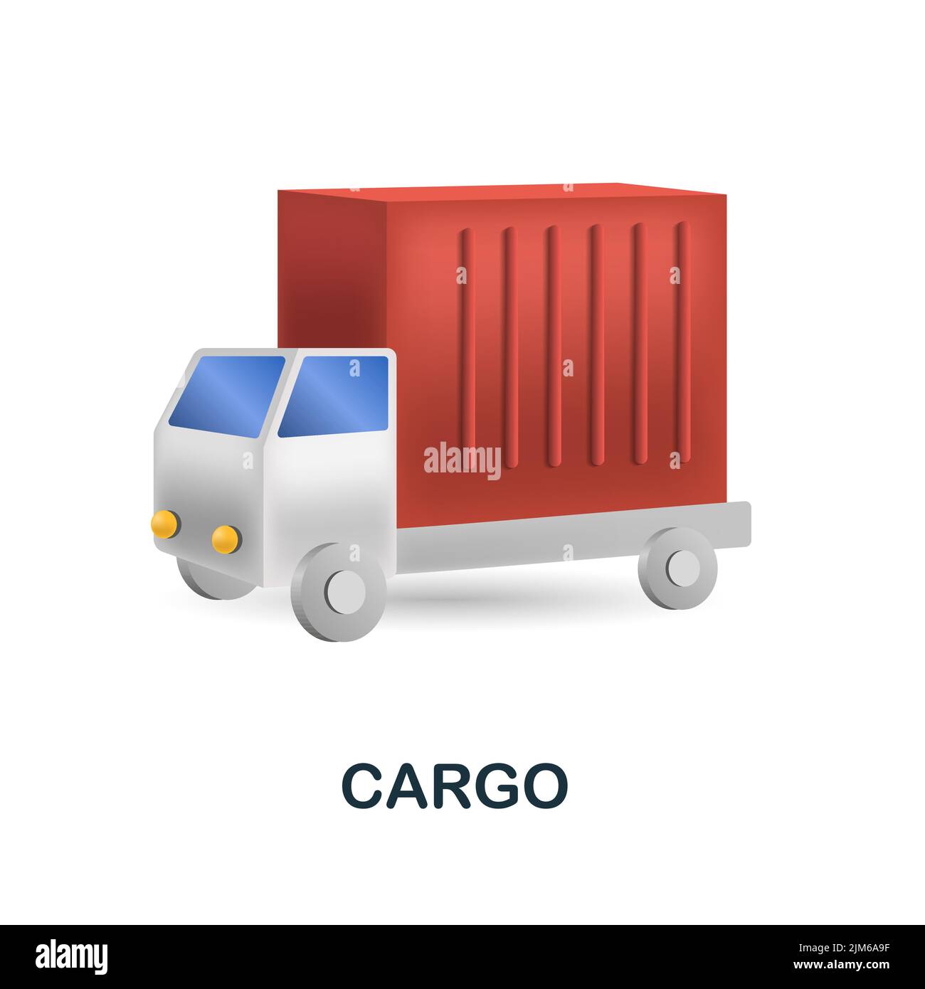Cargo icon. 3d illustration from e-commerce collection. Creative Cargo ...
