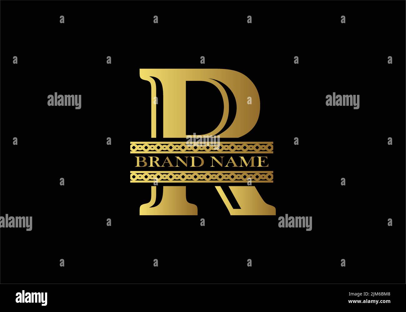 Abstract letter R logo design, Gold, beauty industry, and fashion logo ...