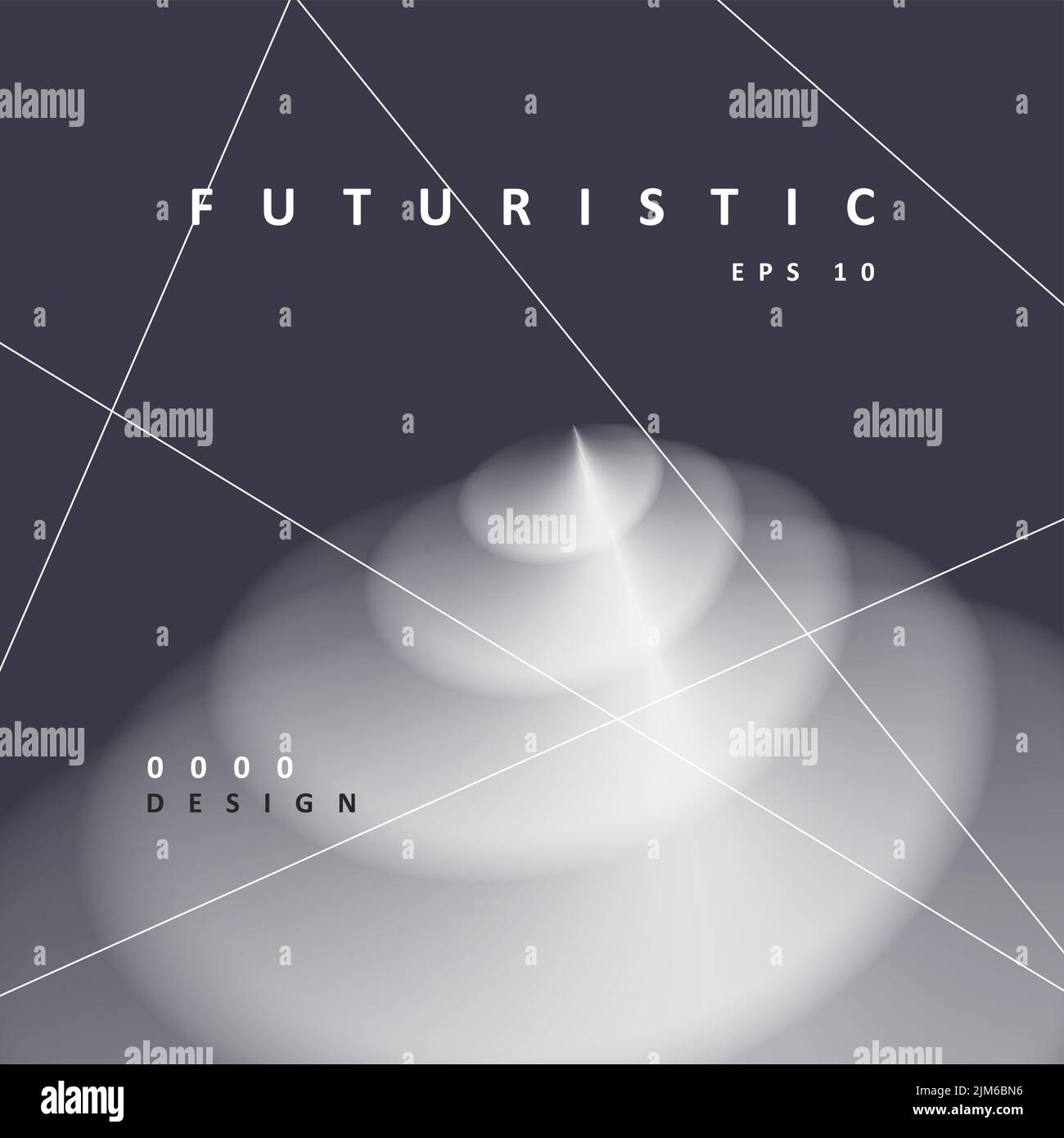 Abstract background, soft smooth shape, as white fluffy cloud with ...