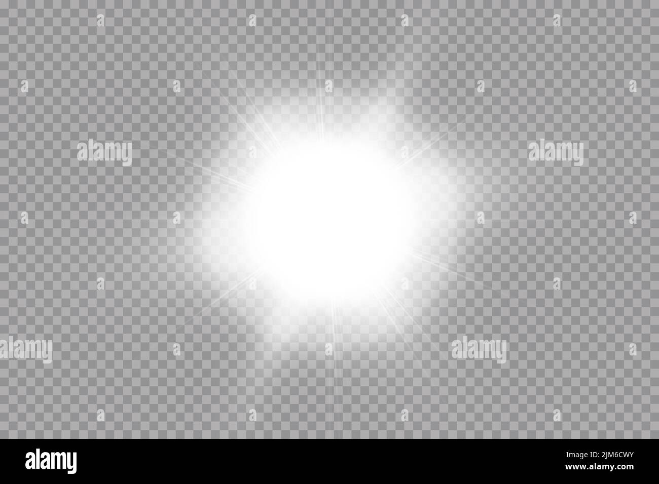 Vector transparent sunlight special lens flare light effect. Sun ...