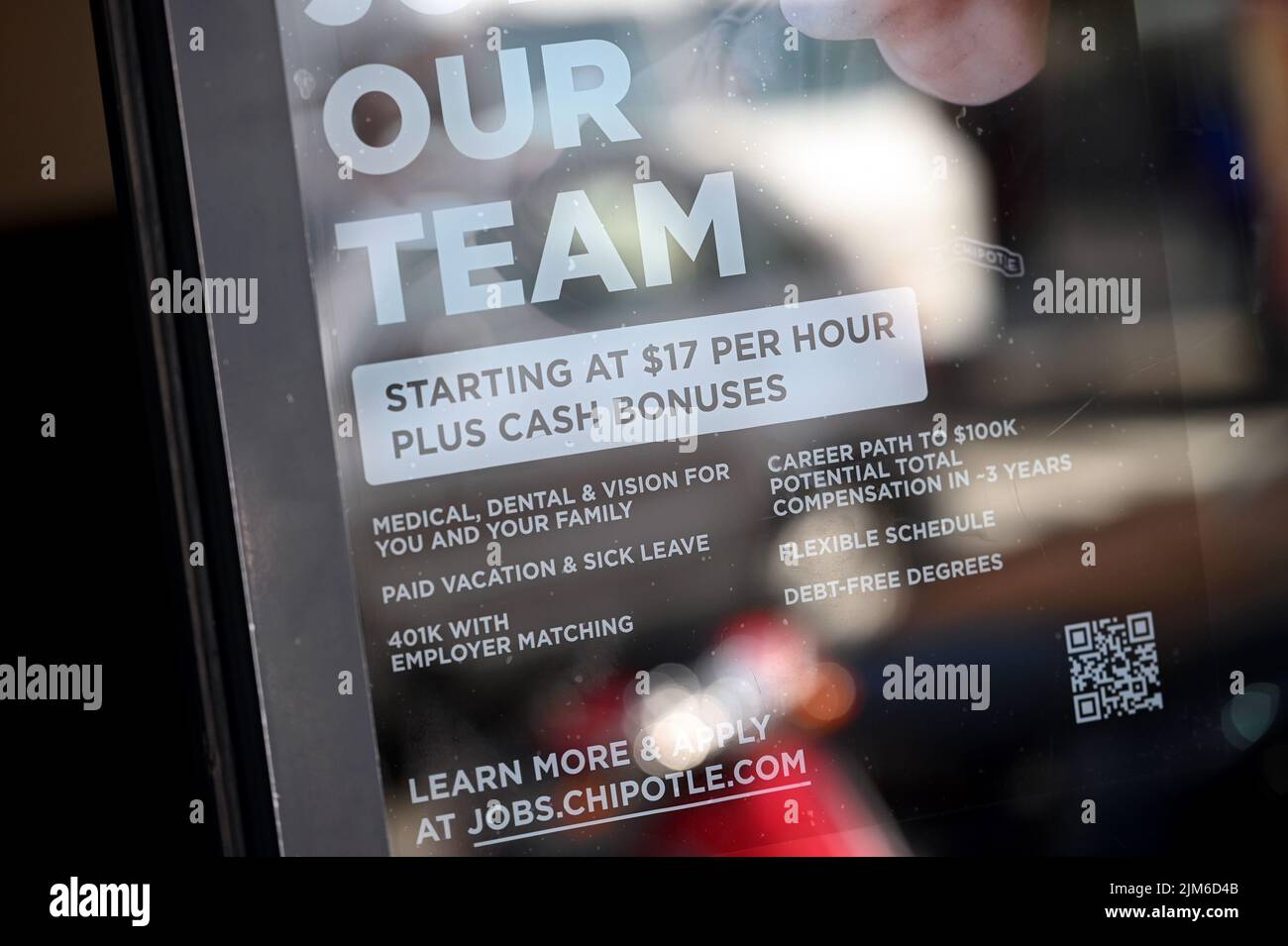 Now hiring chipotle hi-res stock photography and images - Alamy