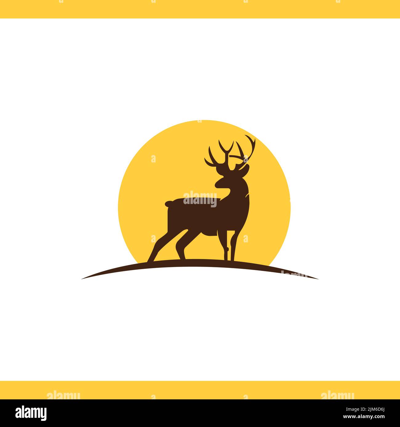 Yellow Deer Logo