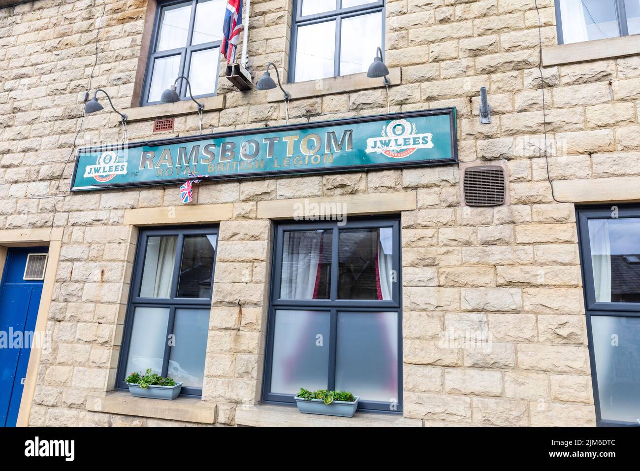 Royal British Legion club, Ramsbottom branch,Lancashire,England,UK ...