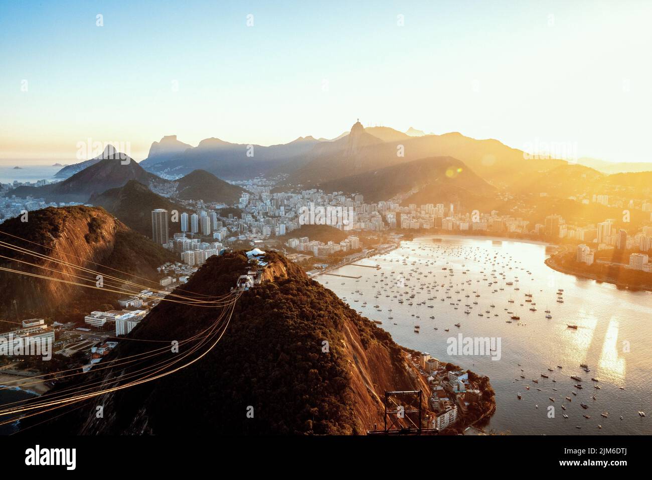 An aerial view of Rio de Janeiro in Brazil Stock Photo - Alamy