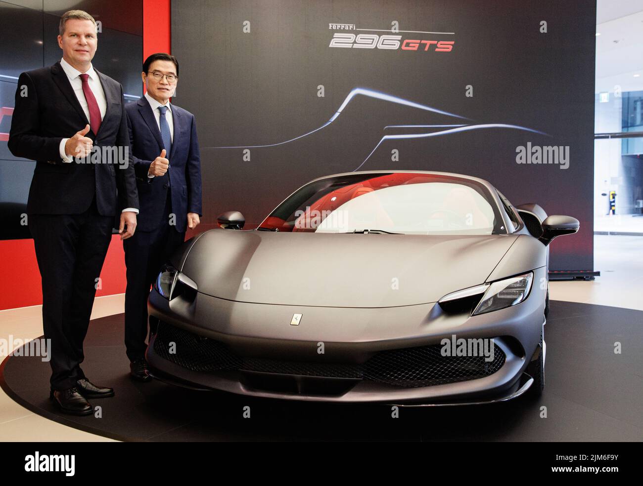Seoul, South Korea, 05th Aug, 2022. Ferrari's new convertible debuts in ...