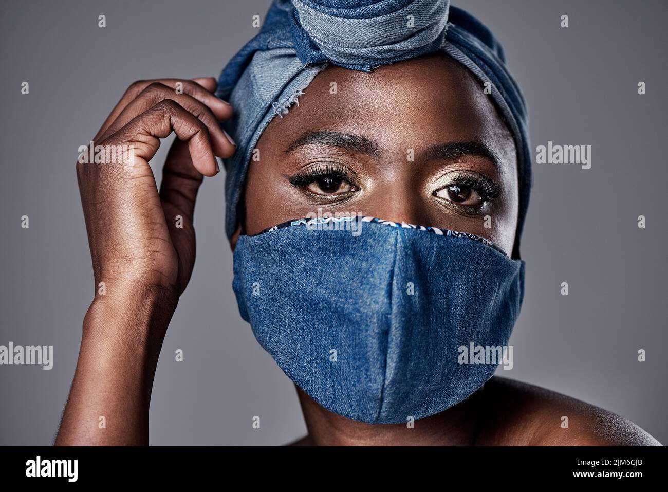 Theres no reason why you cant look your best in a mask. a beautiful ...