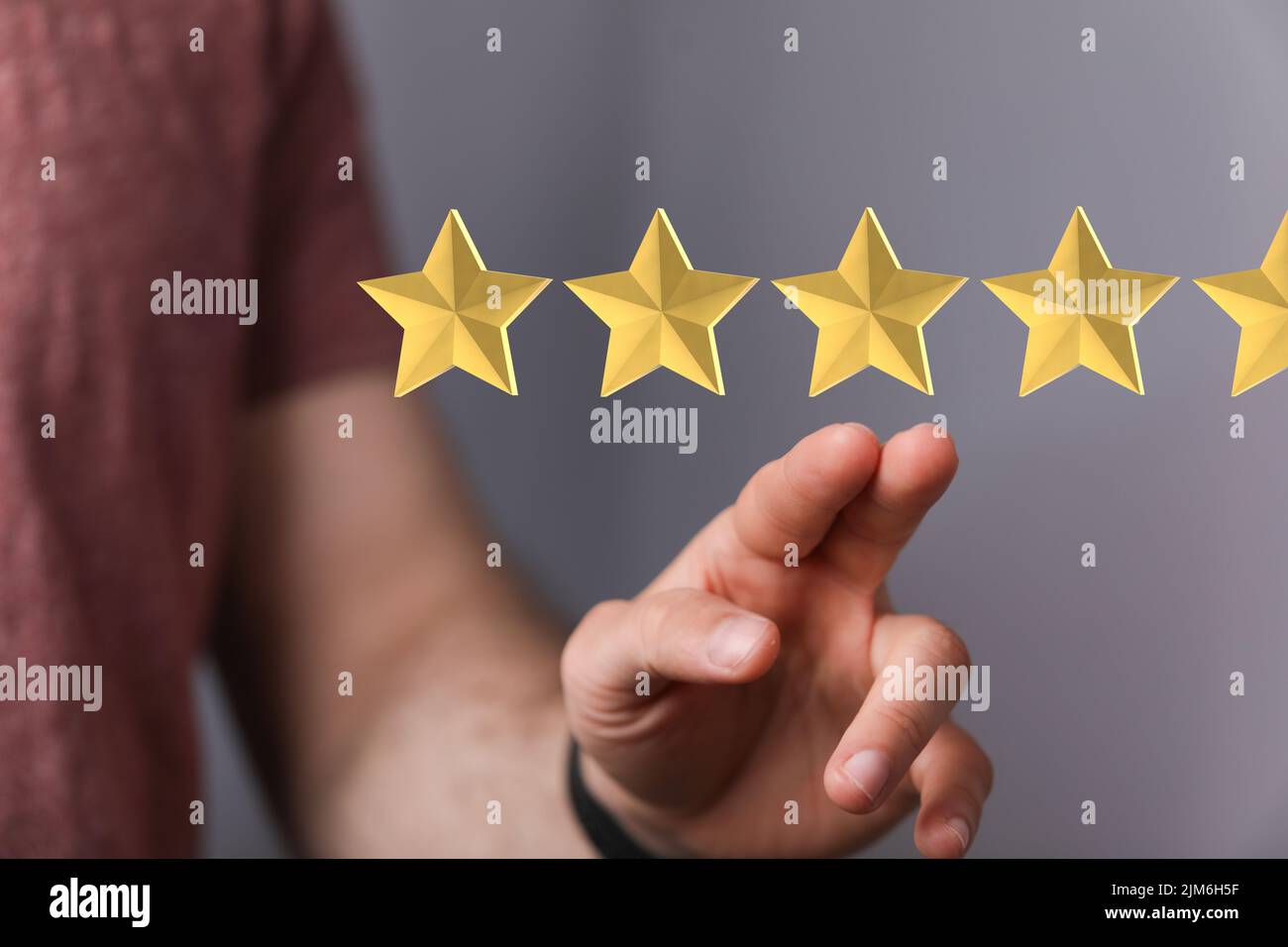 A 3D render of a star rating of 1 star in a holographic manner Stock ...