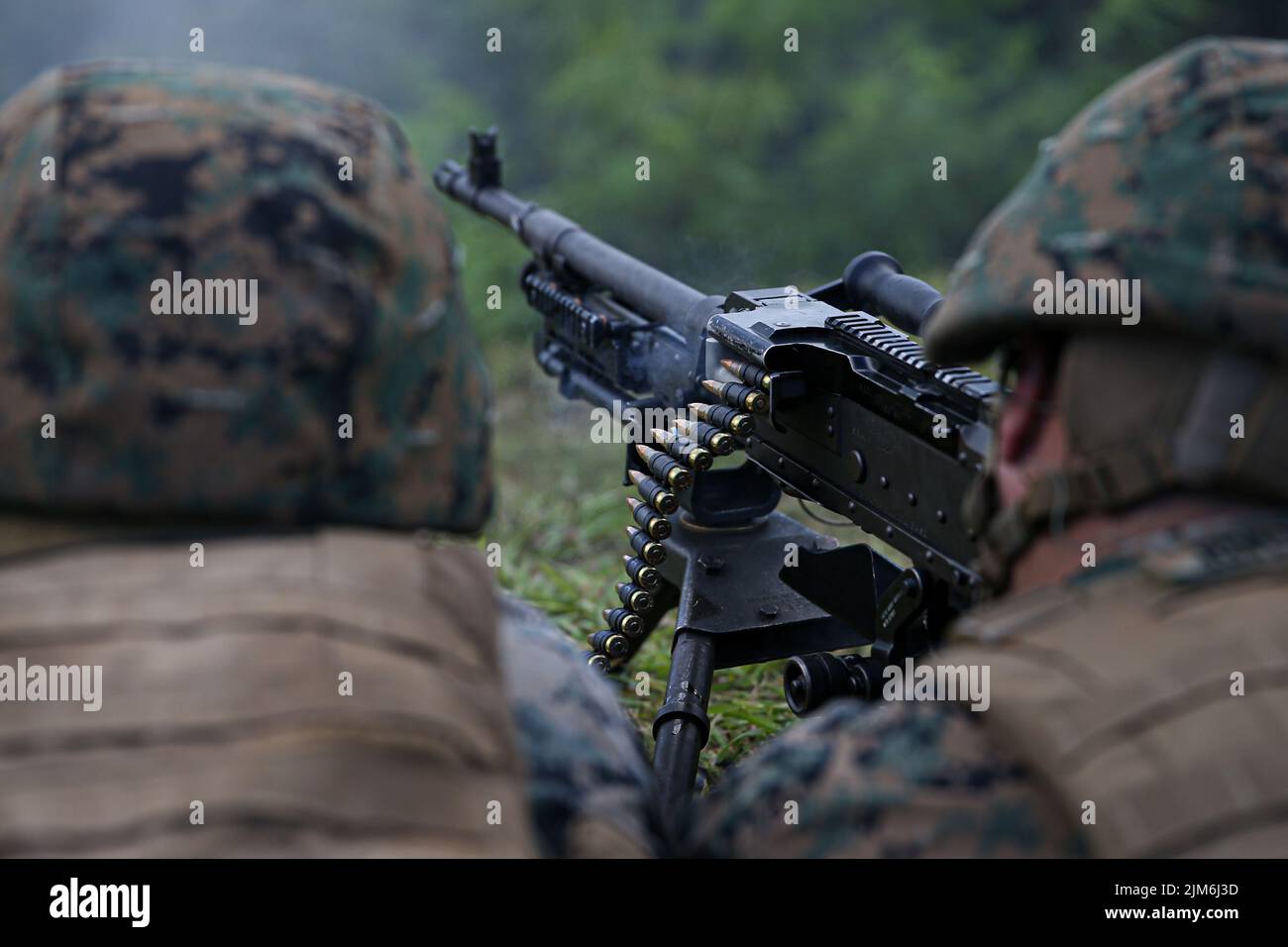 U.S. Marines with Food Service Company, Combat Logistics Regiment 37 ...