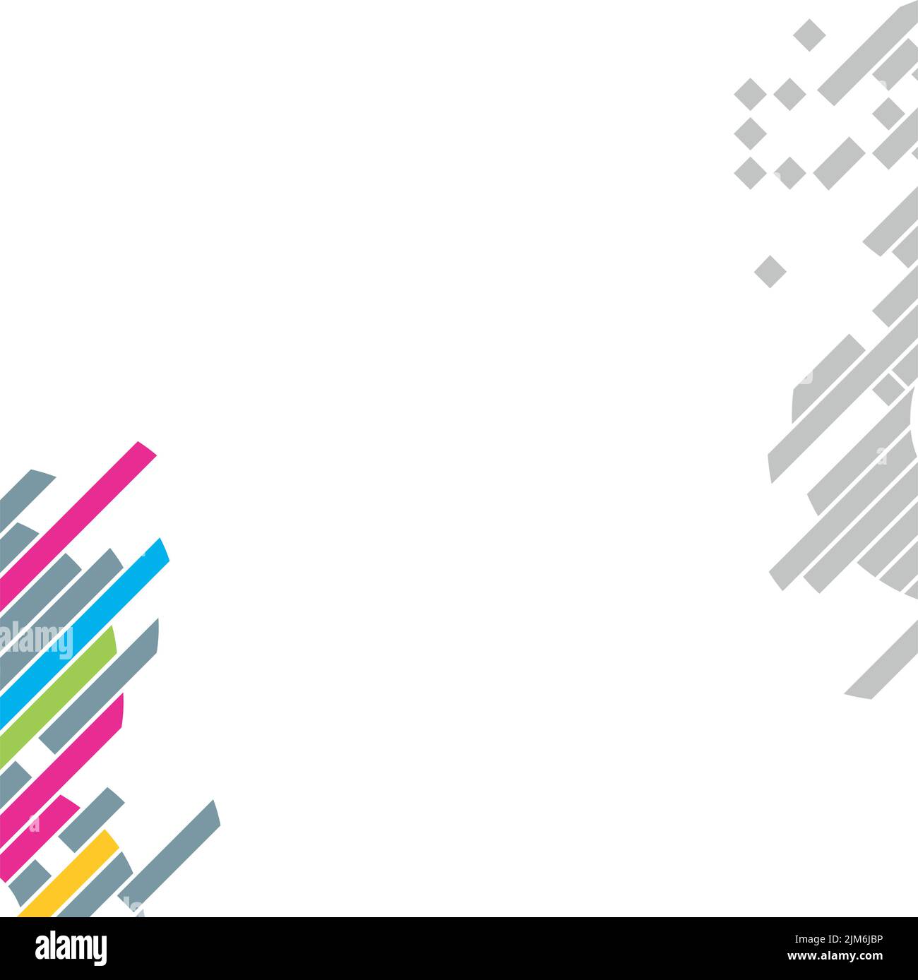 abstract colorful line background template Stock Vector Image & Art - Alamy