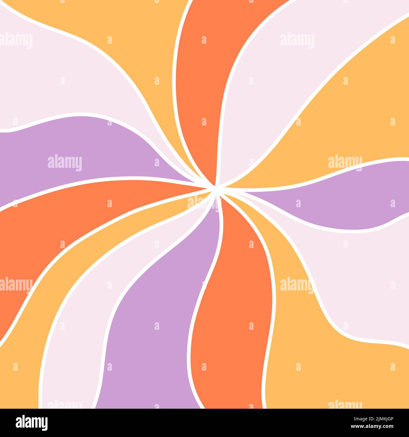 Retro 70s Abstract background vector illustration Stock Vector Image ...