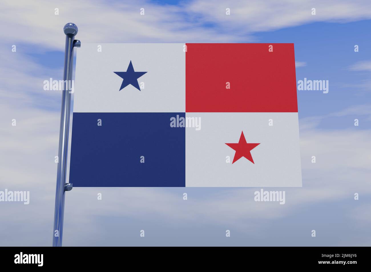 Illustration flag panama hi-res stock photography and images - Alamy