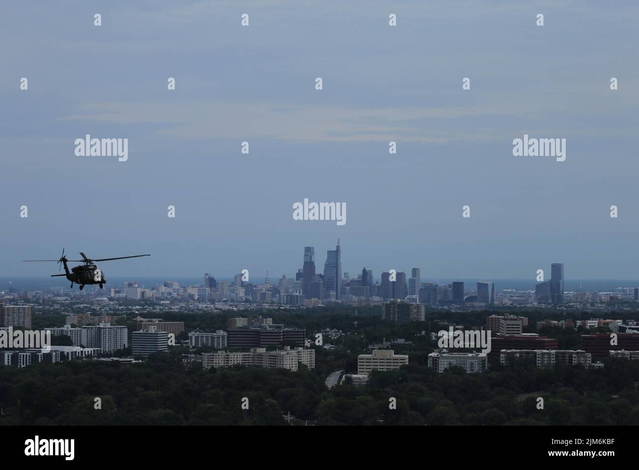 A UH-60 Black Hawk helicopter from the Pennsylvania National Guard’s ...
