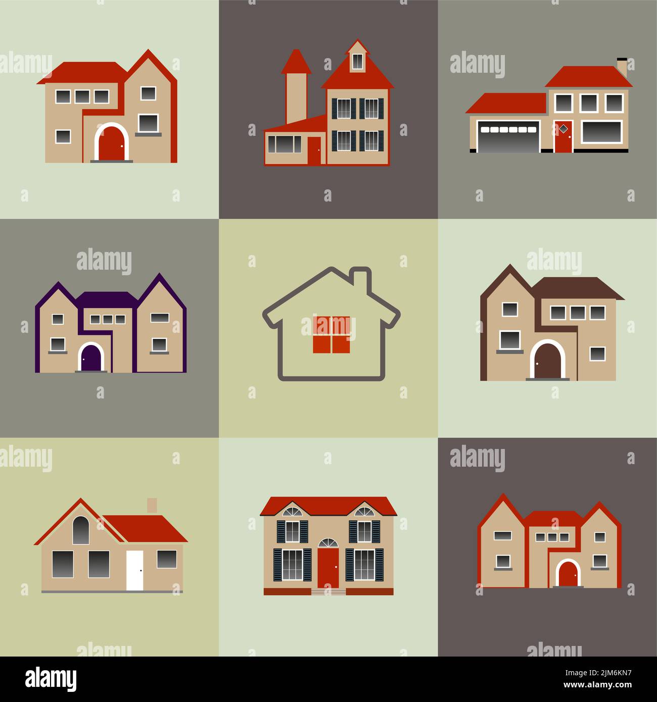 House icon vector sign. Design element Stock Vector Image & Art - Alamy