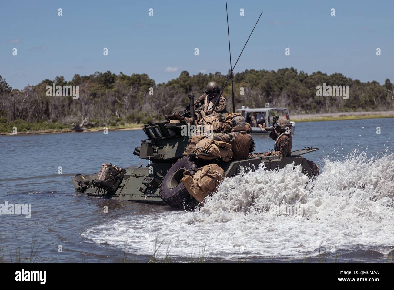 U.S. Marines with Alpha Company, 2d Light Armored Reconnaissance ...
