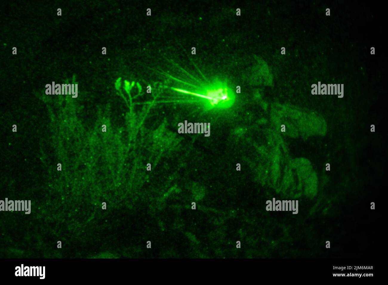 A U.S. Marine with Bravo Company, 3rd Reconnaissance Battalion, 3rd ...