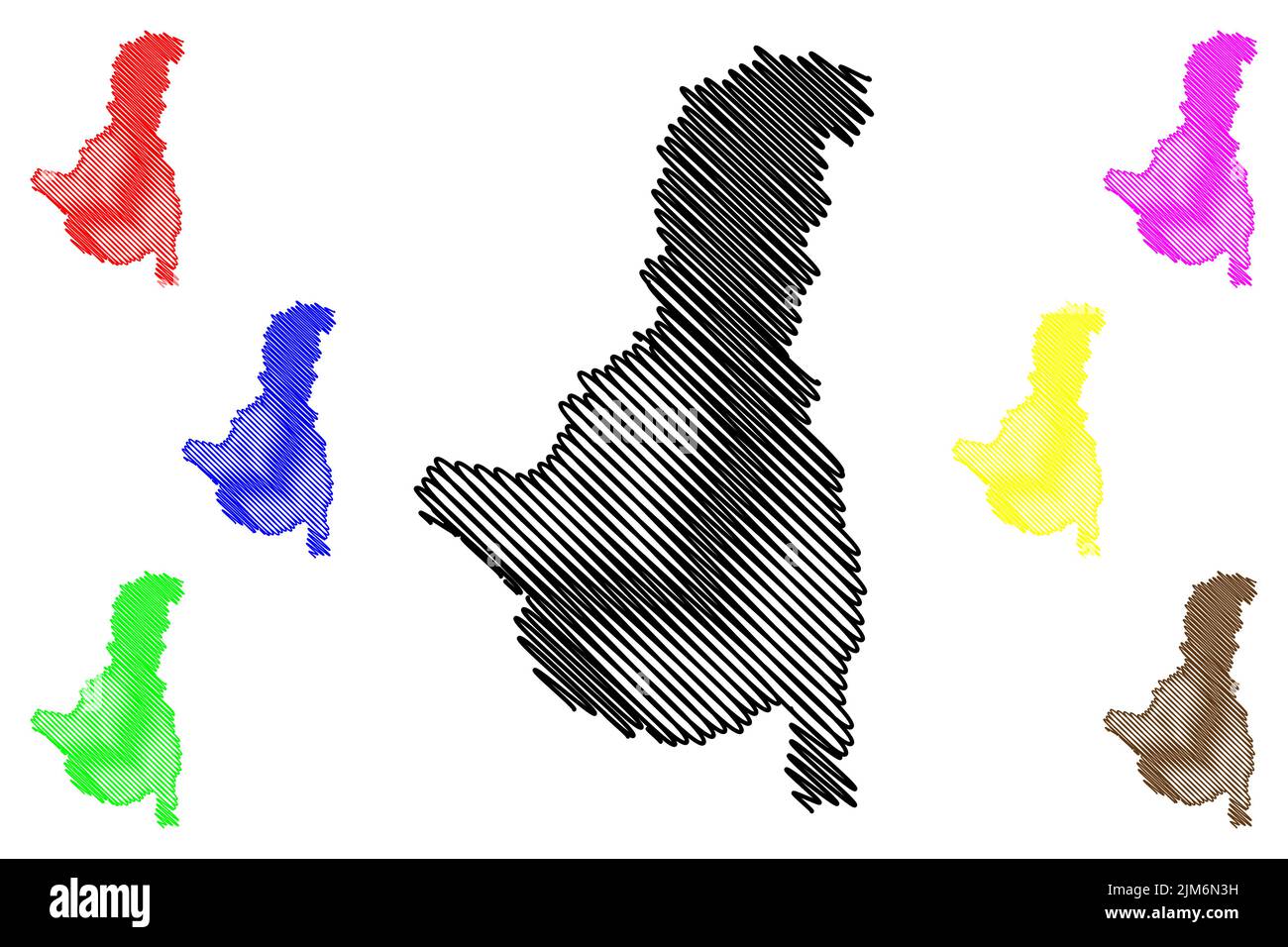 Saria island (Hellenic Republic, Greece, Dodekanissos archipelago) map ...