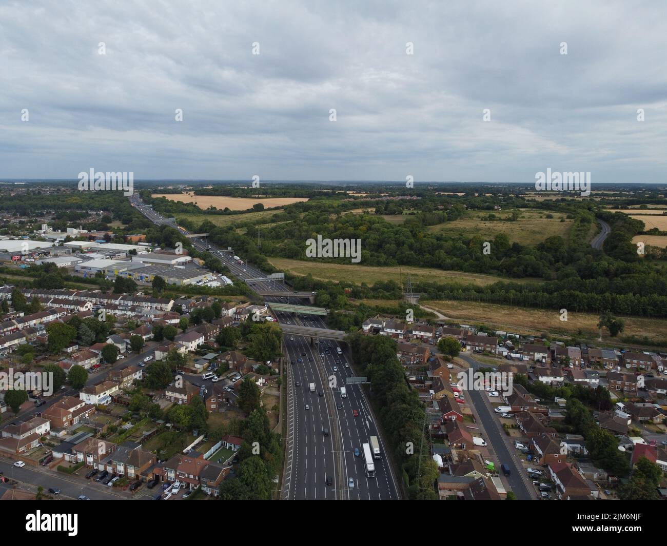 Aerial shot london tower bridge hi-res stock photography and images - Alamy